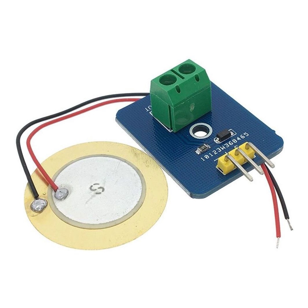 Modulo Sensor De Toque E Vibração Piezo | Shopee Brasil