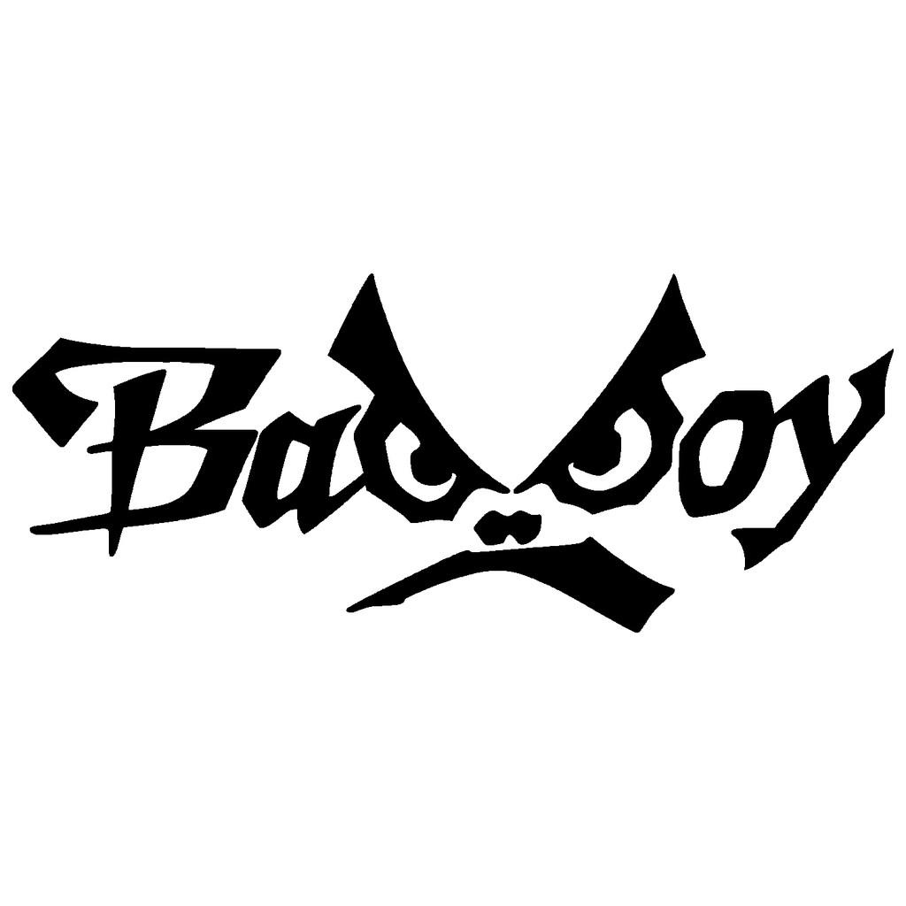 Adesivo Bad Boy Carro Moto Notebook Tablet kit 2 Unidades - Corre Que Ta Baratinho