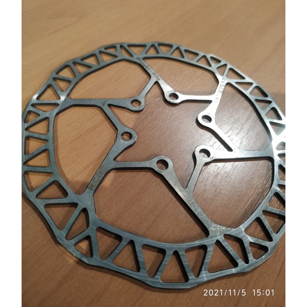 Disco de Freio Kcnc Razor 140mm Super leve Bicicleta Bike Usado 62gr ...