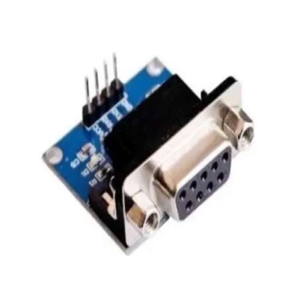 Módulo Conversor Rs232 Ttl Max3232 Serial Db9 Femea Arduino Shopee Brasil 