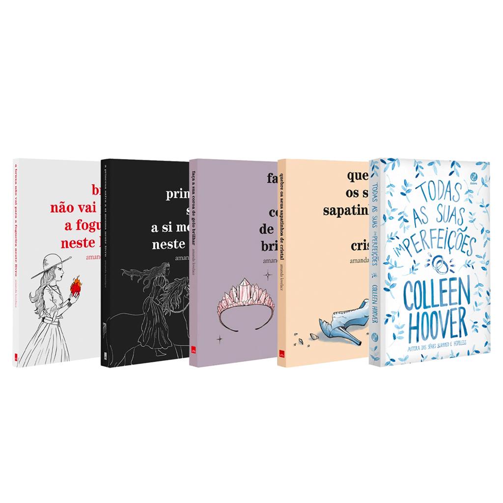 Kit Amanda Lovelace e Colleen Hoover - Bruxa + Princesa + Coroa ...