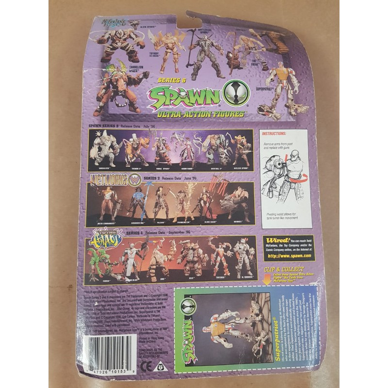Boneco O Patriota Spawn no blister 1 | Shopee Brasil