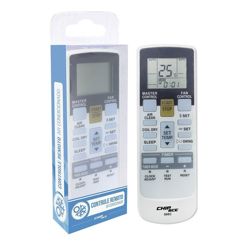 Controle Remoto Ar Condicionado Fujitsu Ar-ry12 Inverter | Shopee Brasil