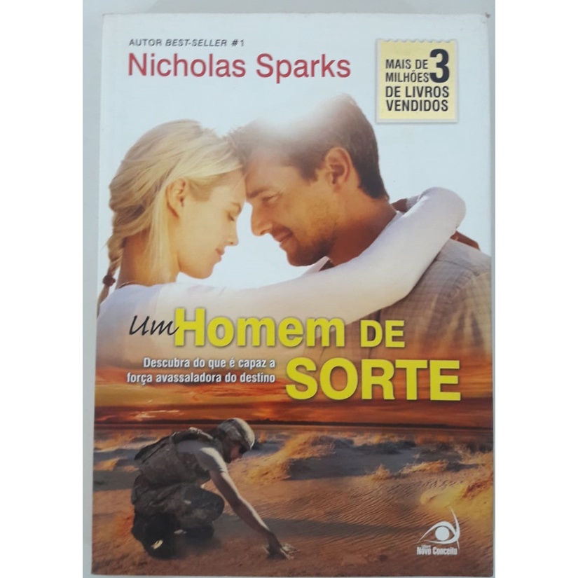 Livro Um Homem de Sorte - LEIA A DESCRIÇÃO! | Shopee Brasil