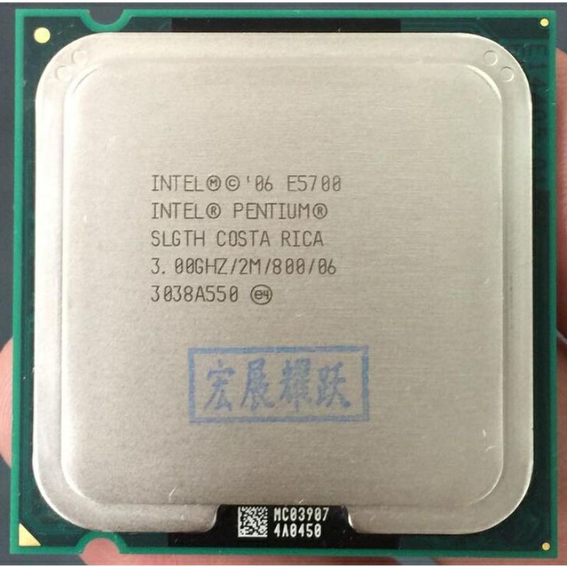 Processador Intel Pentium E5700 Dual-Core CPU LGA 775 100 % Desktop ...