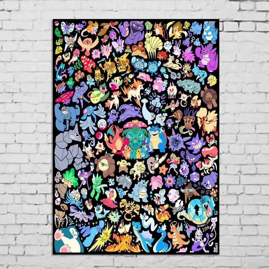 Poster Cartaz Anime Pokemon A3 | Shopee Brasil