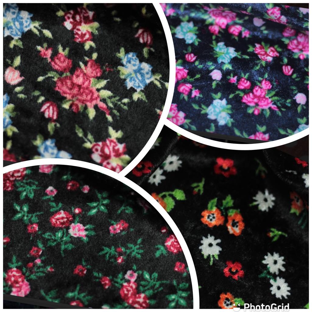 Tecido Veludo Molhado Estampado (3m x 1,50m) Várias Estampas e o MELHOR ...