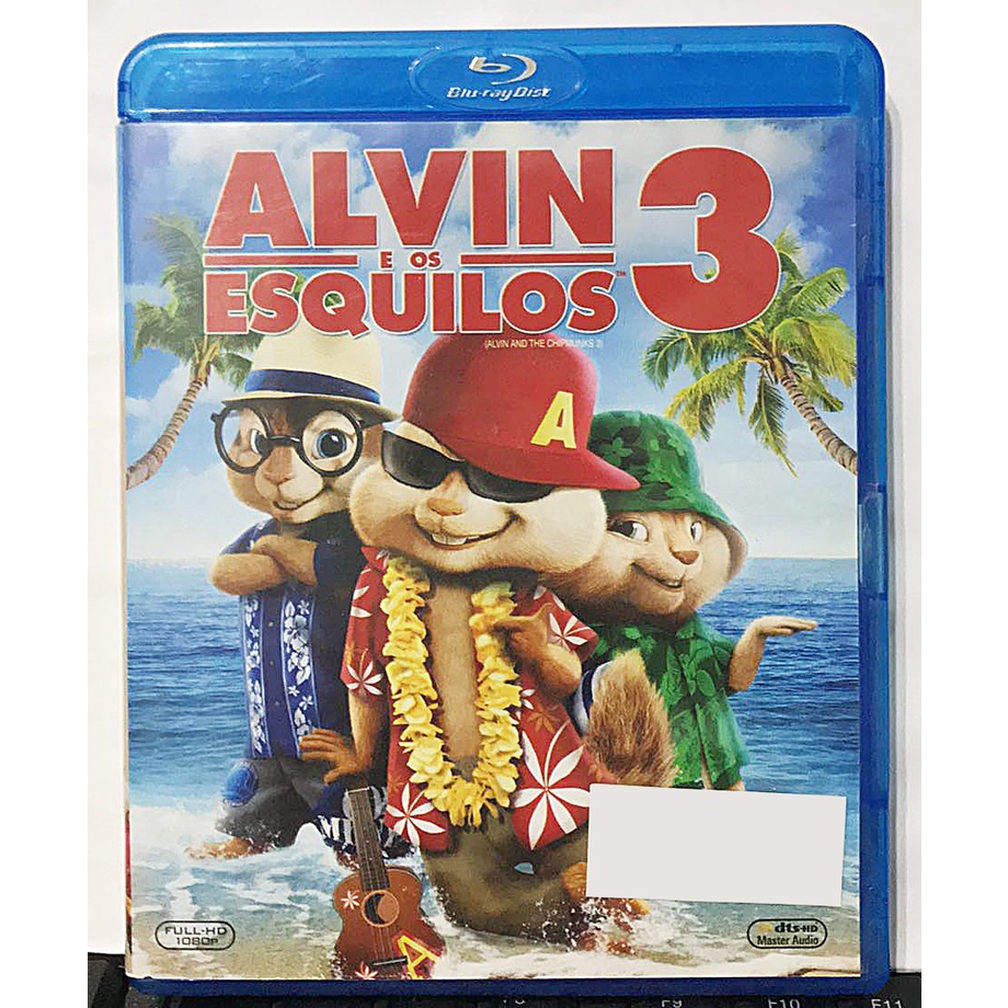 Blu-ray Alvin e os Esquilos 3. | Shopee Brasil
