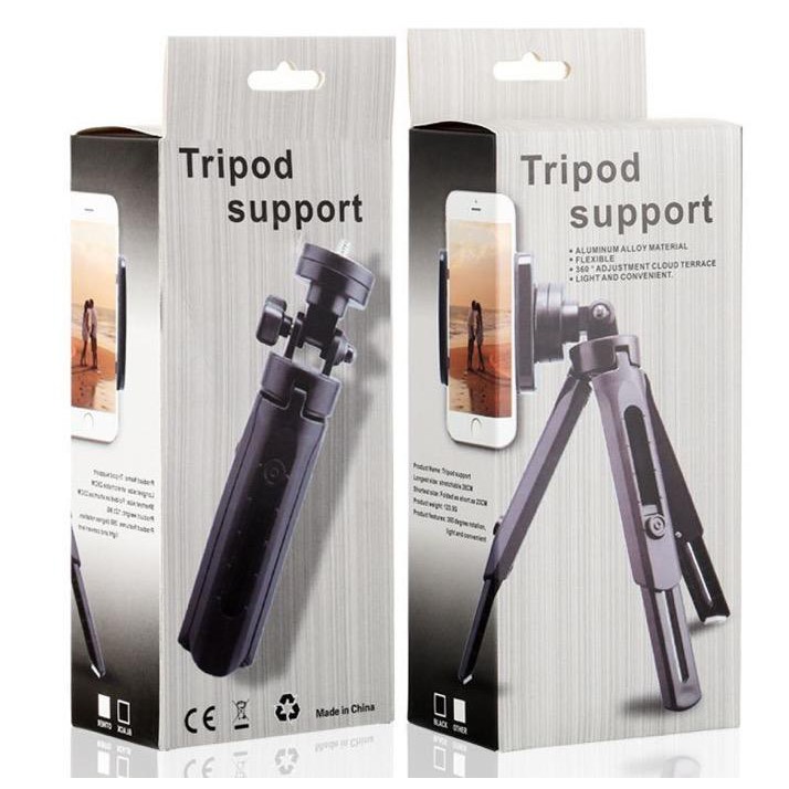 Mini Tripé Tripod Support - Vertical e Horizontal | Shopee Brasil