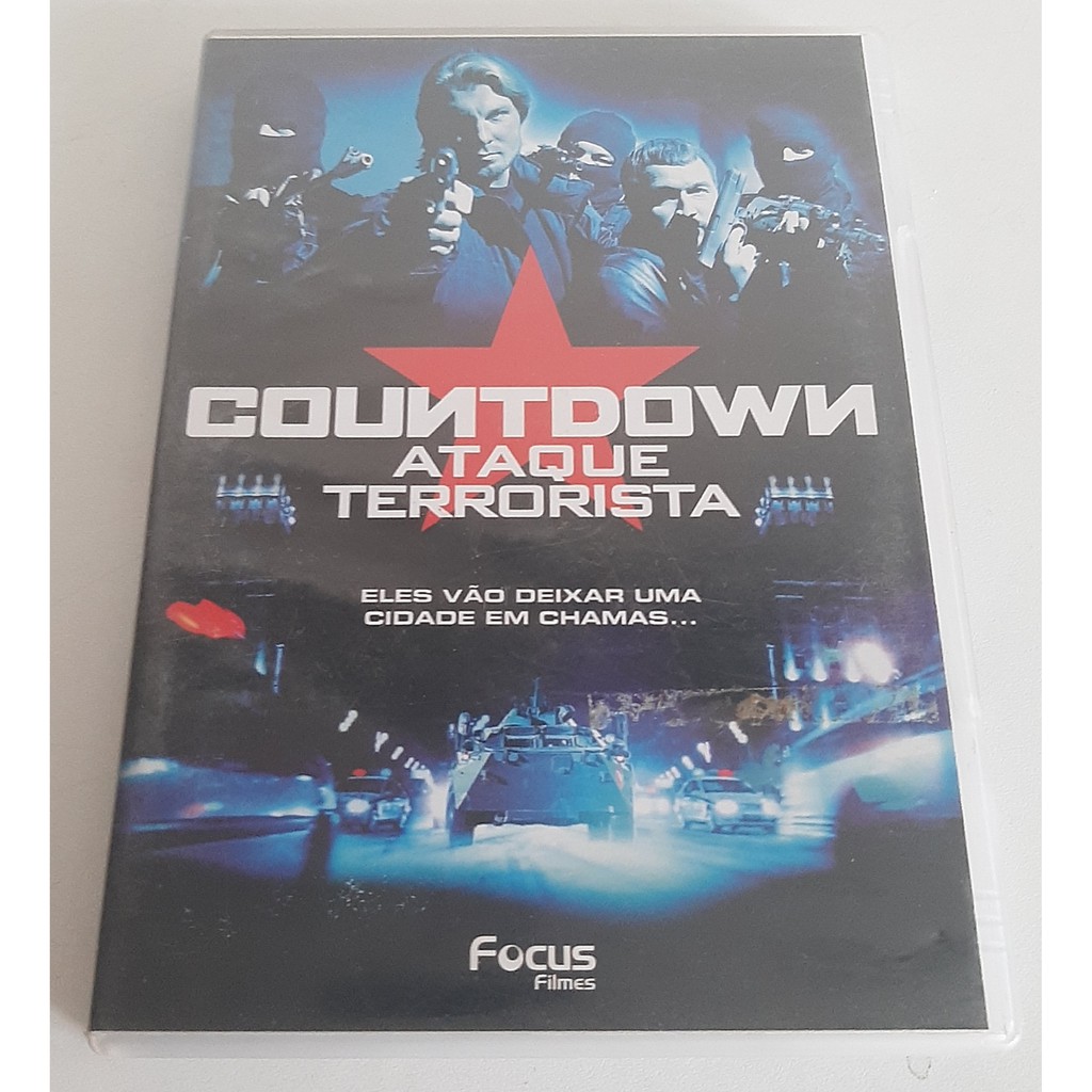 DVD Countdown - Ataque Terrorista | Shopee Brasil