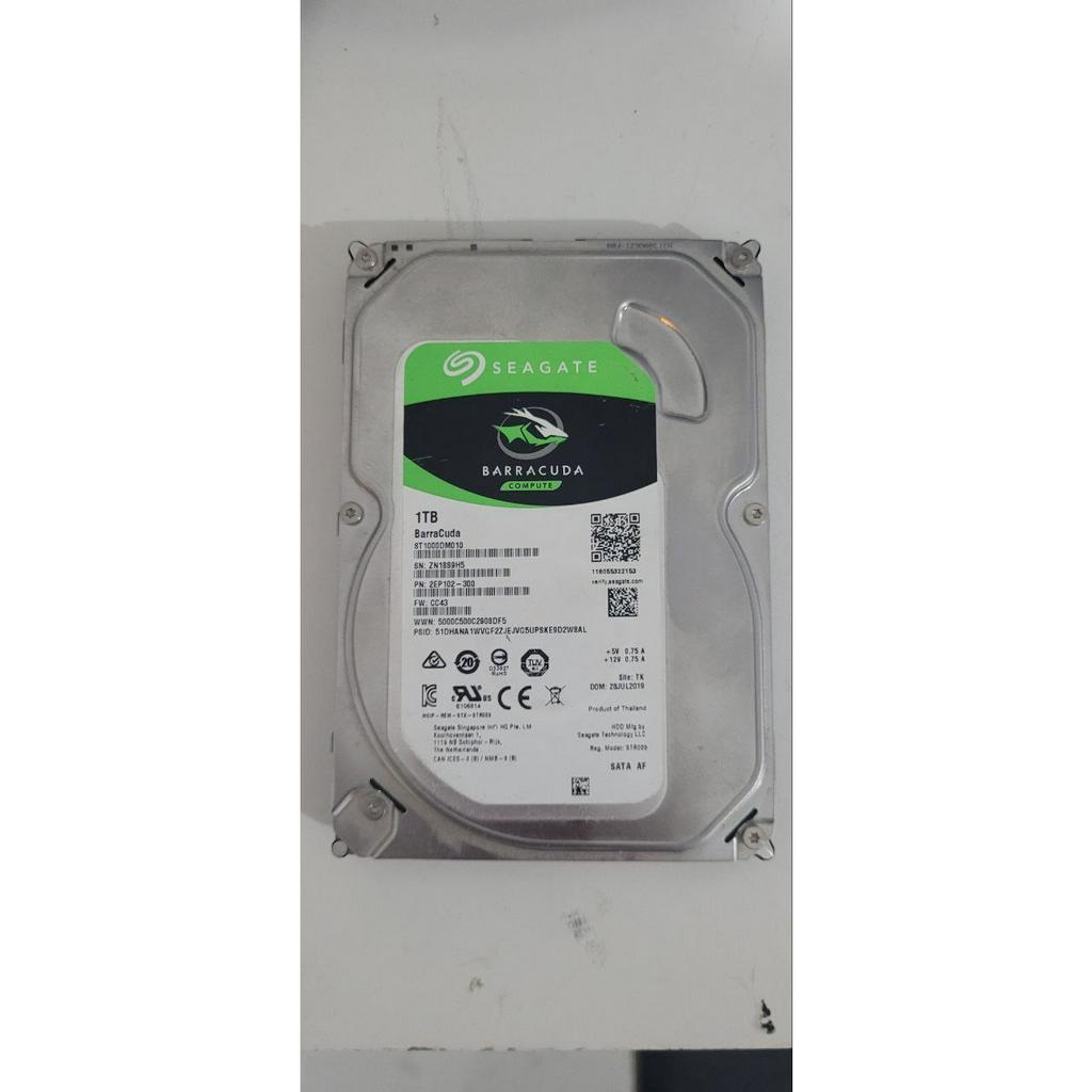 Disco Rígido Hd Sata Seagate Barracuda St1000dm010 1tb 1000gb | Shopee Brasil