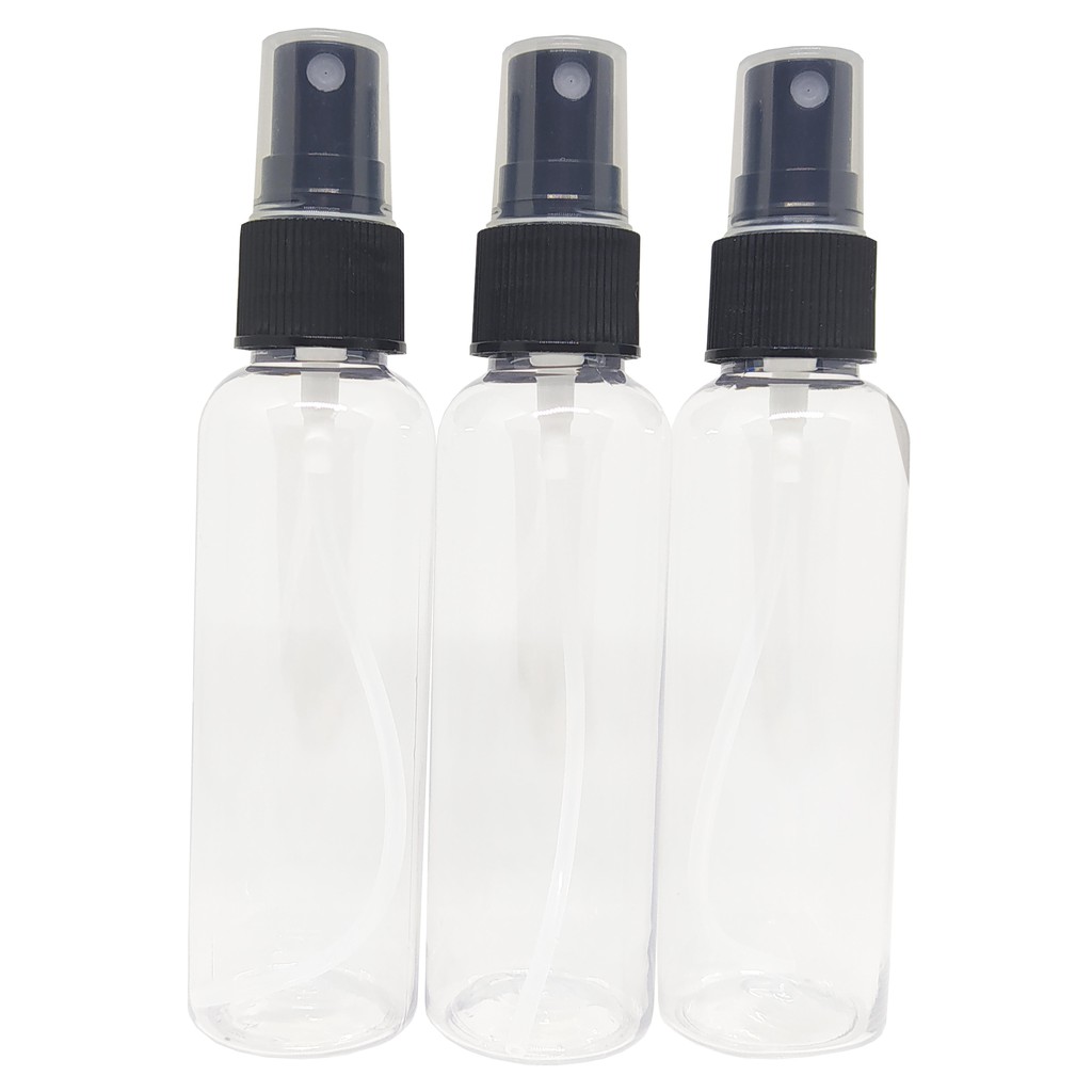 Frasco Pet 60ml Cilindrico com Válvula Spray - Kit C/ 50 Unidades | Shopee Brasil