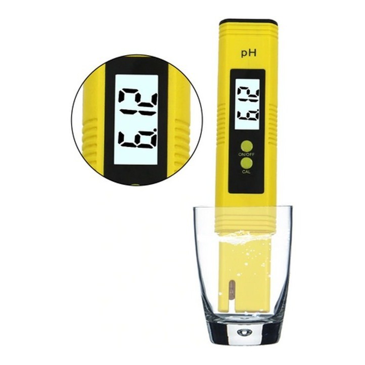 Medidor De Ph Da Água Digital Alta Precisão Calibração Automática Visor ...