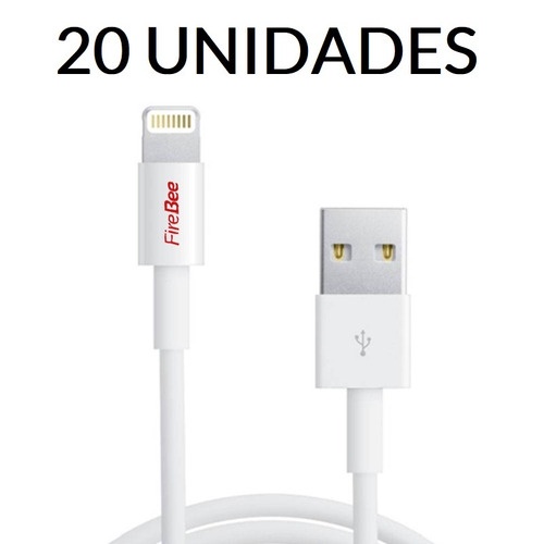 Kit: 20 Cabos iPhone (entrada Usb) | Shopee Brasil