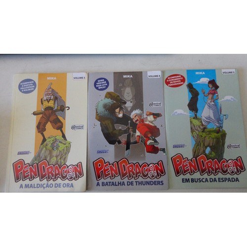 Pen Dragon Volumes 3-4-5 | Shopee Brasil