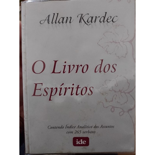 O livro dos espíritos, Allan Kardec/ Espiritismo | Shopee Brasil