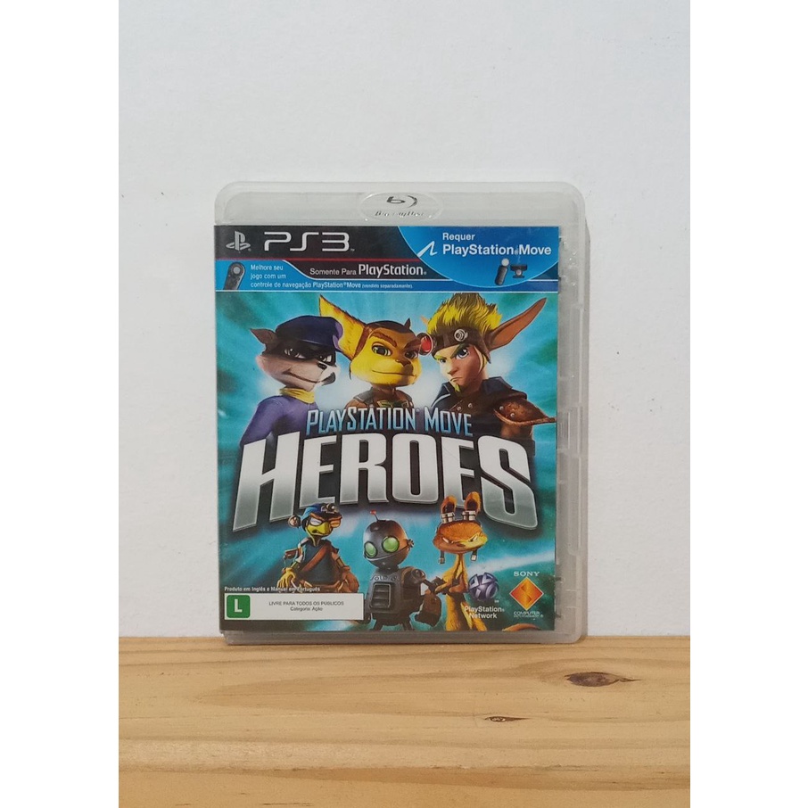 Playstation Move Heroes - Playstation 3 - Completo - Original - Play 3 ...