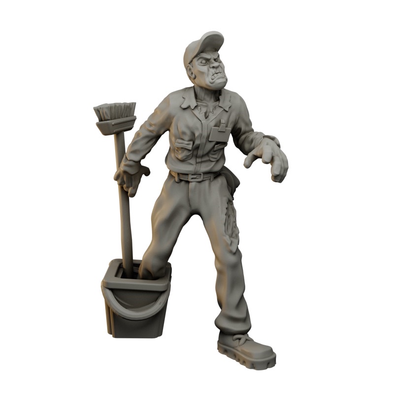 Miniatura para RPG Modern Zombies Pack #4 for zombicide DND patchfinder ...