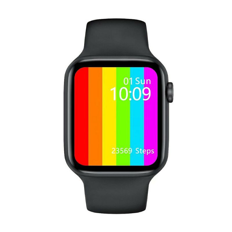 smartwatch Iwo 14 w66 preto original+brinde | Shopee Brasil