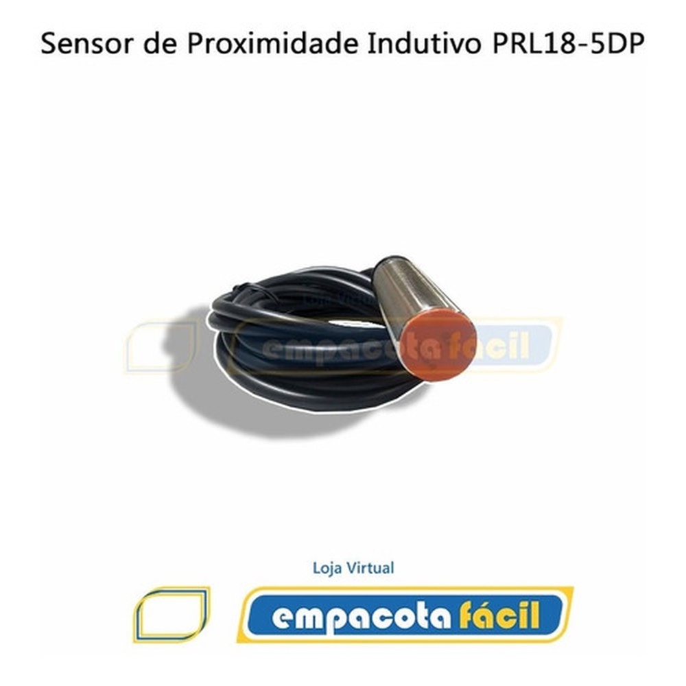 Sensor De Proximidade Indutivo Prl18-5dp Pnp | Shopee Brasil