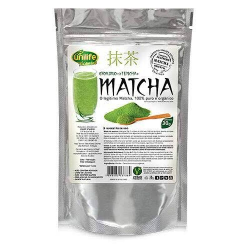matcha unilife 30g Faz 1litro | Shopee Brasil