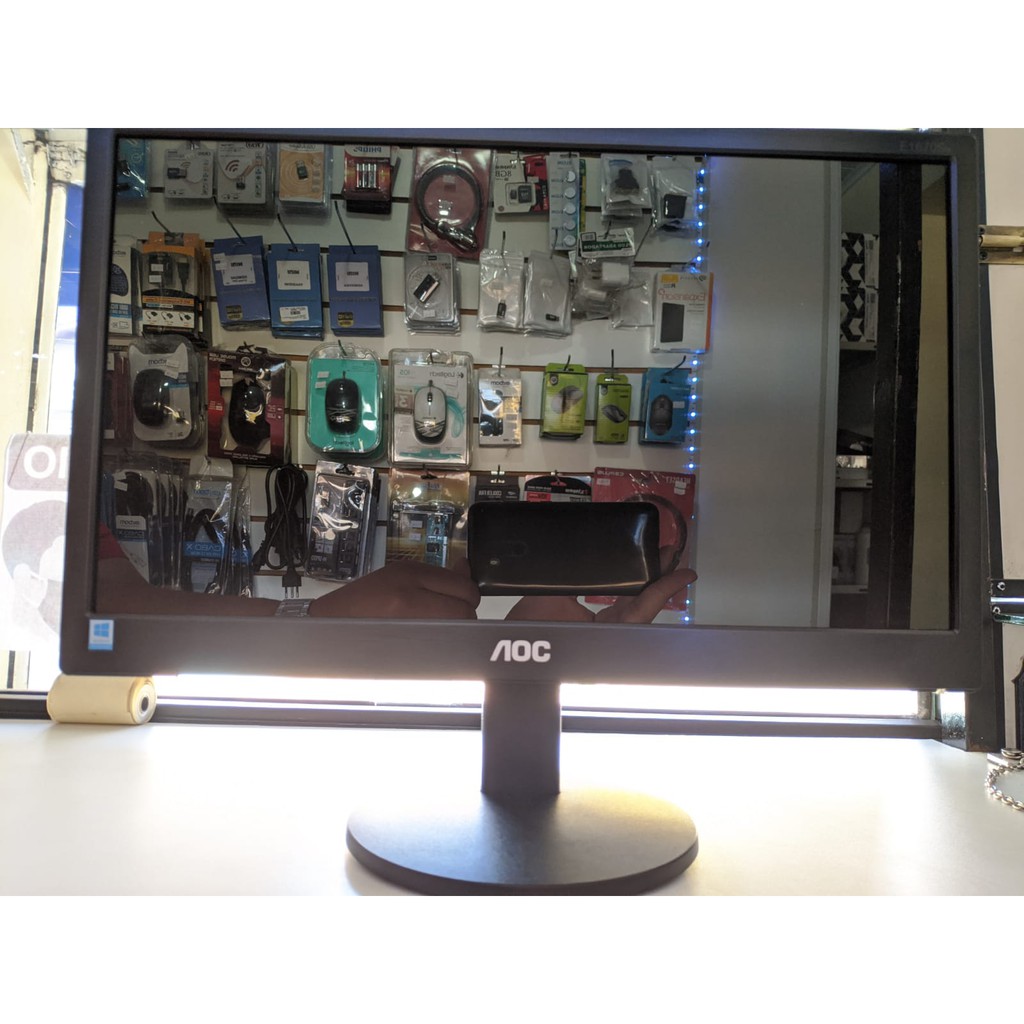 MONITOR AOC 15.6" LED E1670SWU | Shopee Brasil