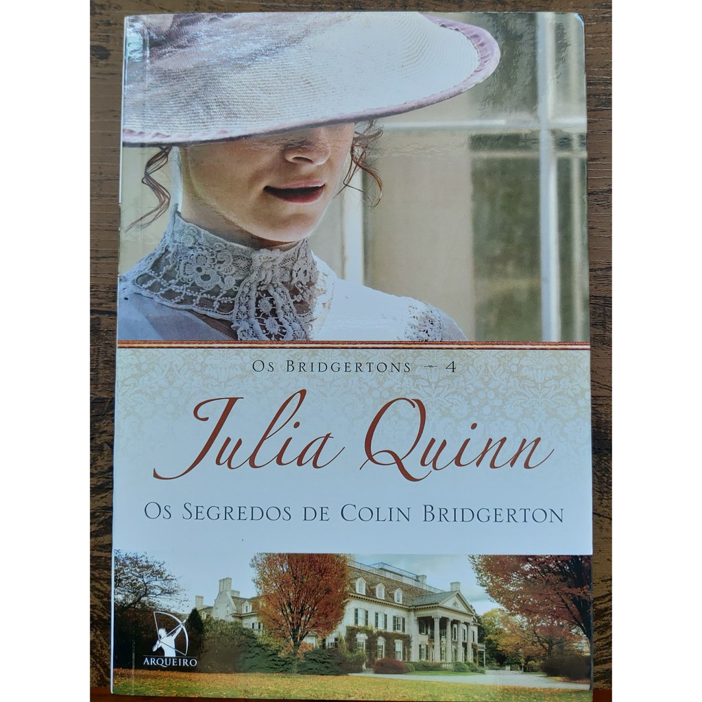 Os Segredos de Colin Bridgerton - Série Bridgertons 4 - Julia Quinn | Shopee Brasil