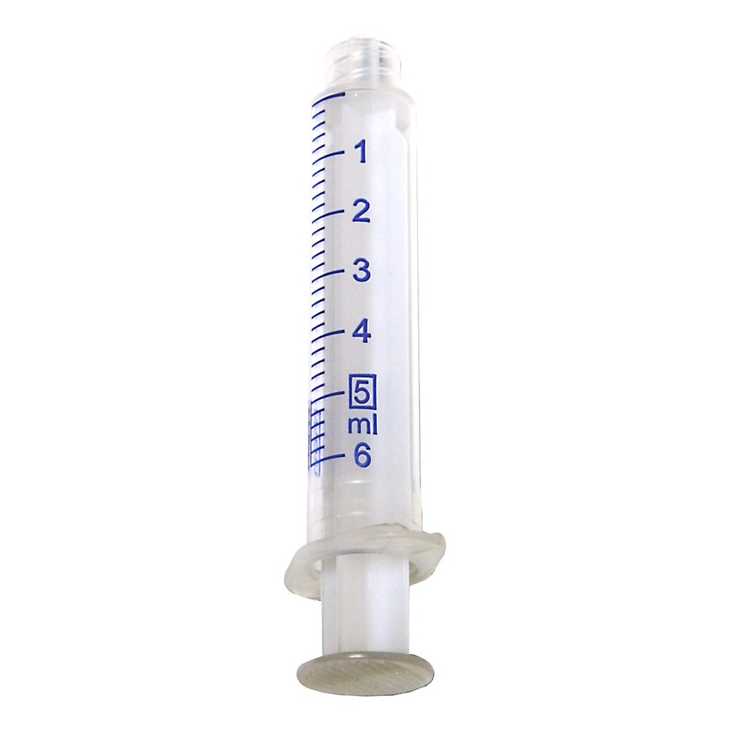 Seringa 5ml luer lock sem embolo de borracha ideal Dosador oral ...