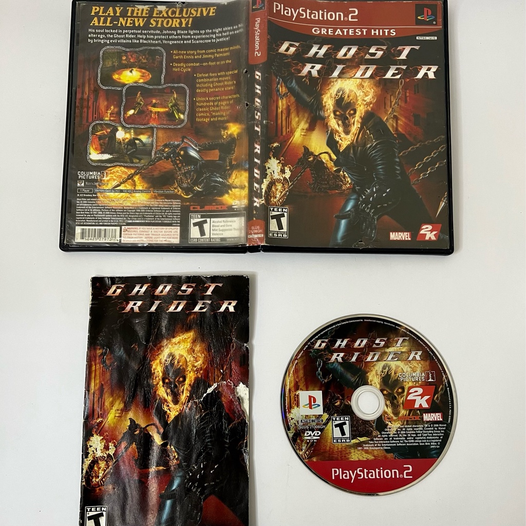 Jogo para PS2 Ghost Rider Original Mídia Física | Shopee Brasil