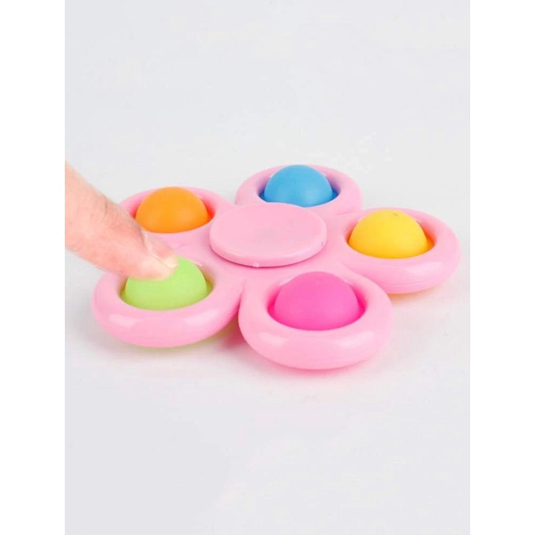 Spinner Pop It Fidget Toys Anti Stress Sensorial Spiner Rápido Colorido ...
