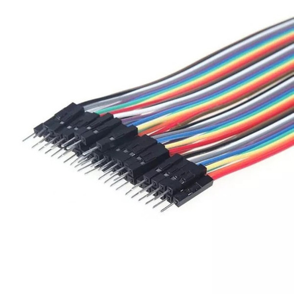 Cabo Jumper 20cm Macho X Macho 40 Unidades Para Arduíno, Arduino Mega ...