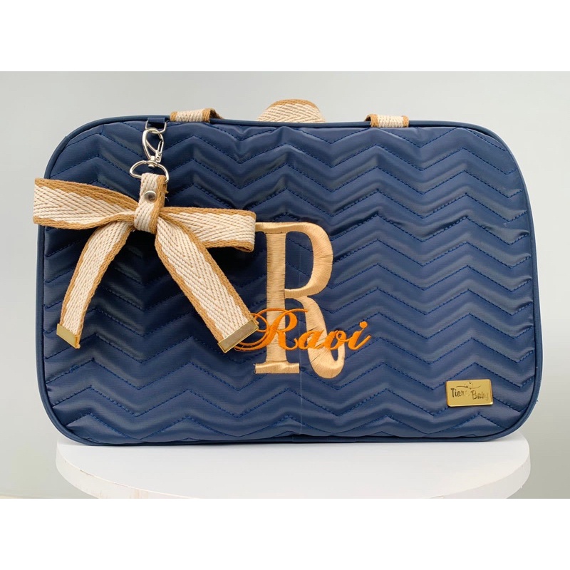 Mala maternidade Tiara Baby personalizada, bolsa peça única de luxo ...