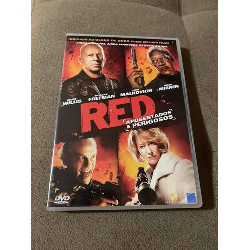 Dvd Red- Aposentados E Perigosos, Com Bruce Willis | Shopee Brasil