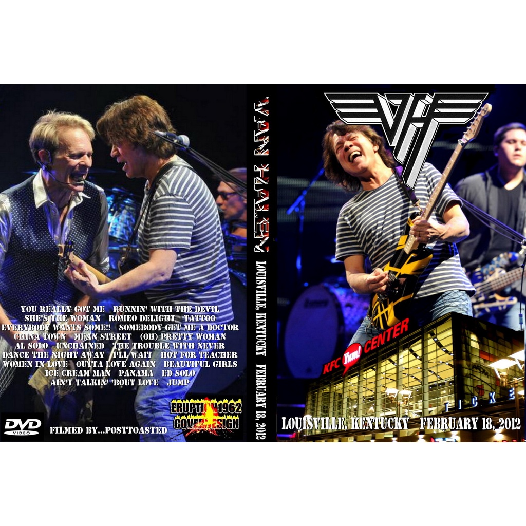 Van Halen 2 dvds bootlegs rarissimos | Shopee Brasil