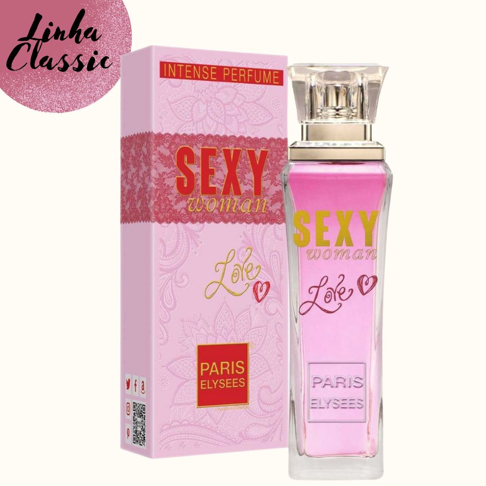 Sexy Woman Love Perfume Feminino Paris Elysees Original | Shopee Brasil