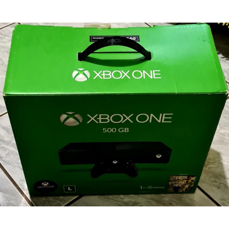 CAIXA XBOX ONE FAT ORIGINAL | Shopee Brasil