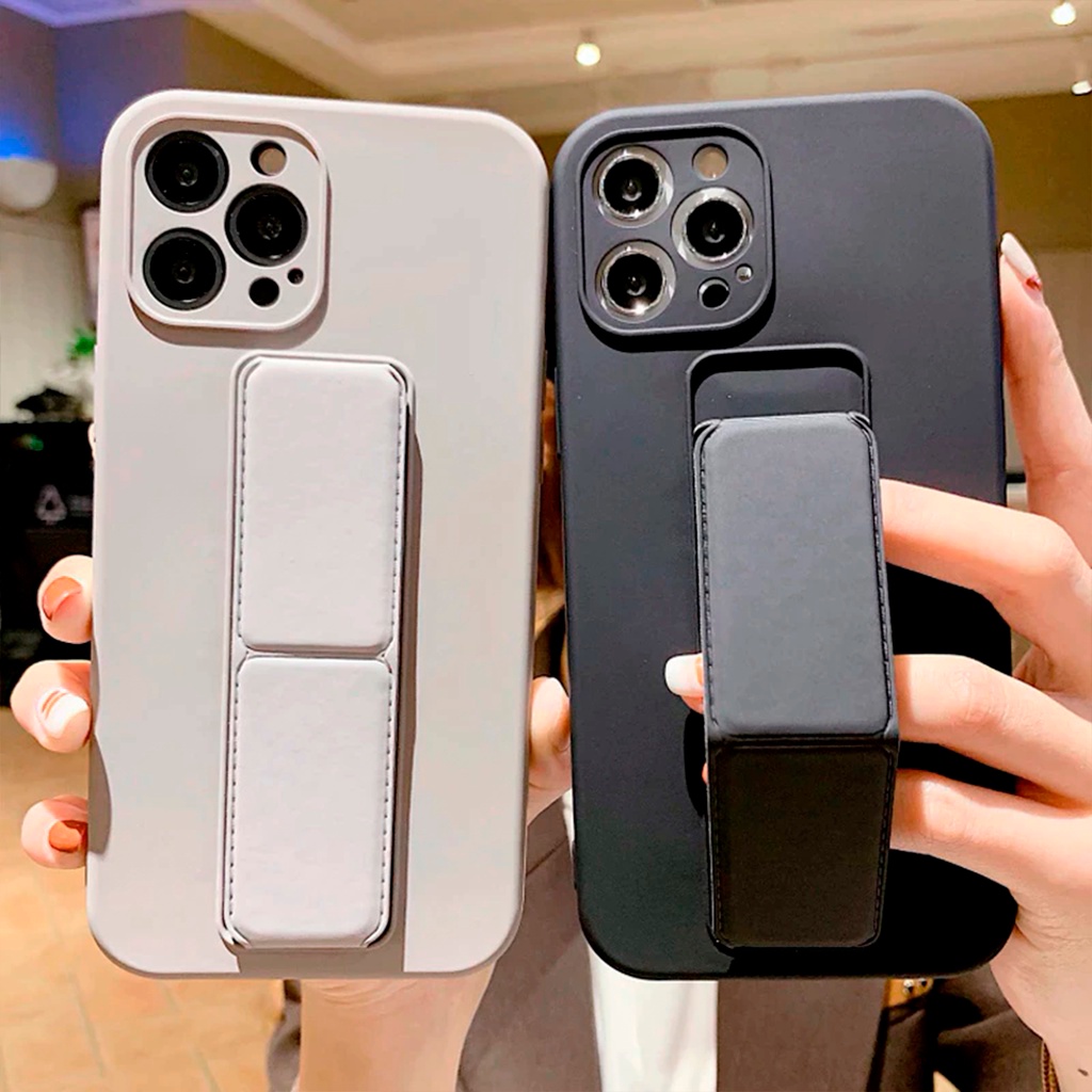 Capinha Capa para iPhone 12 Pro Max Suporte Magnético Alça de Mão ...