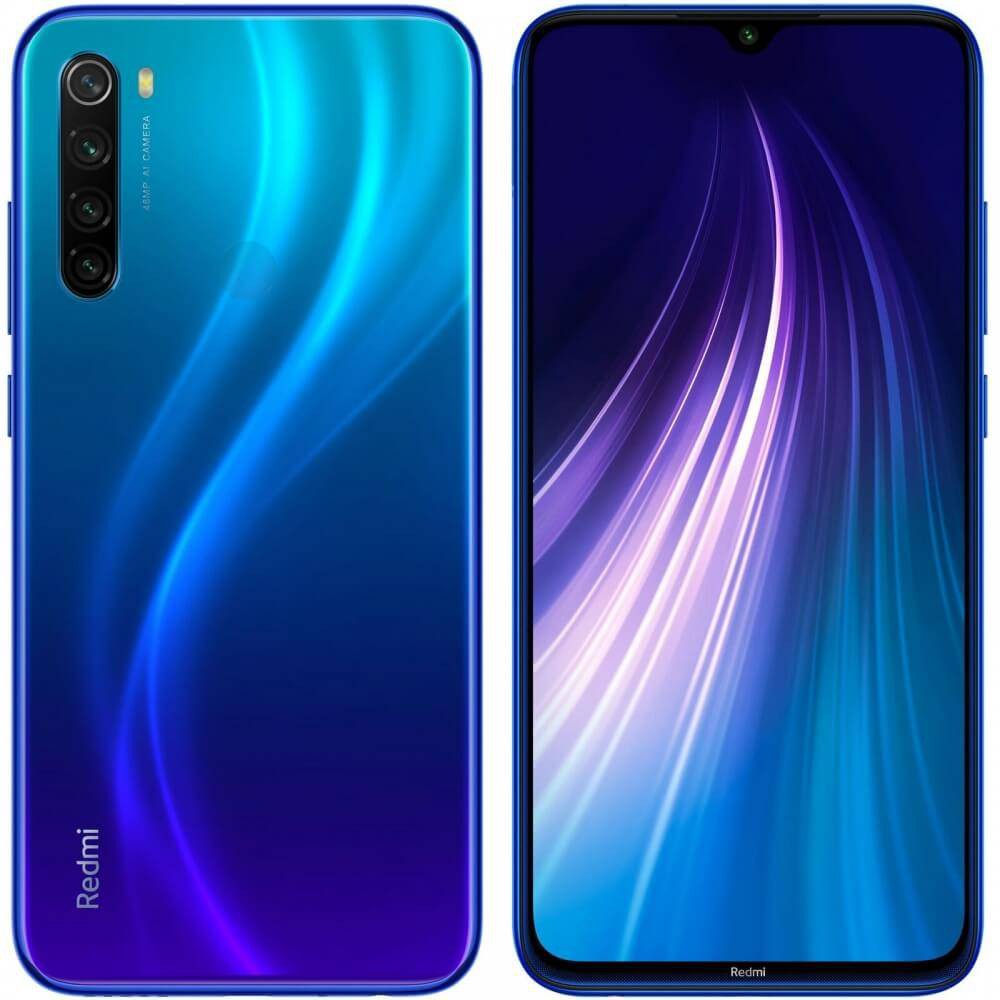 Celular xiaomi redmi note 8 64gb neptune blue 4gb ram | Shopee Brasil