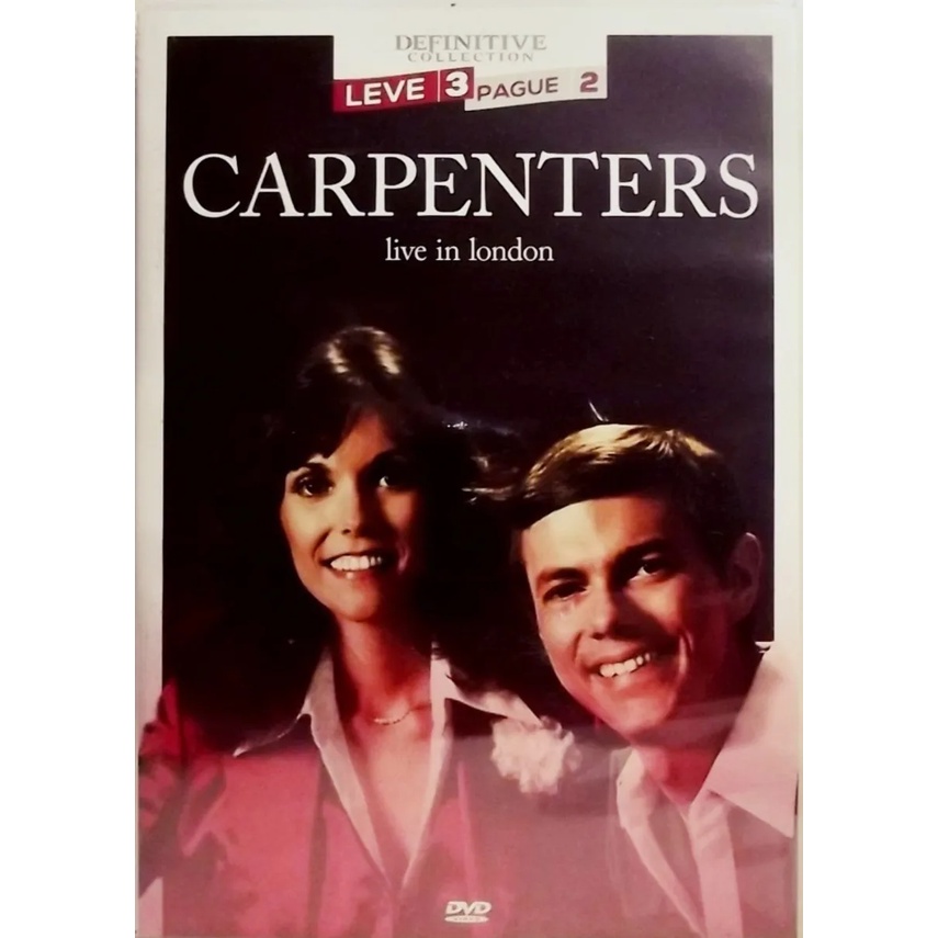 Dvd Carpenters: Live In London - Definitive Collection (Original ...