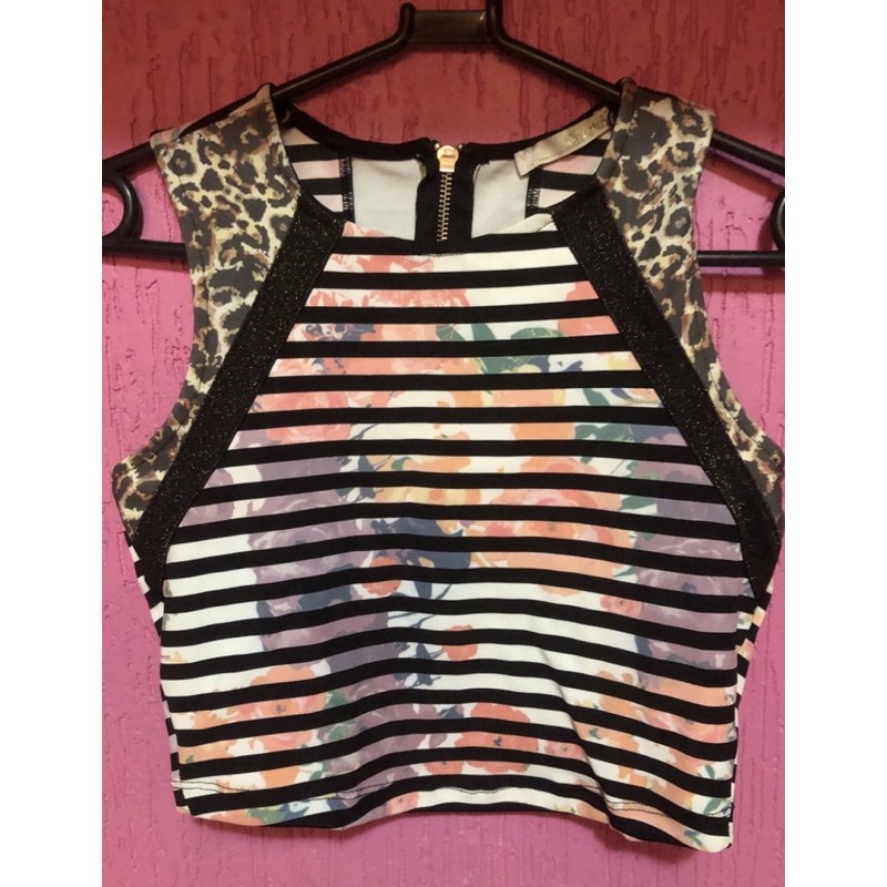 Conjunto Cropped E Saia Shopee Brasil