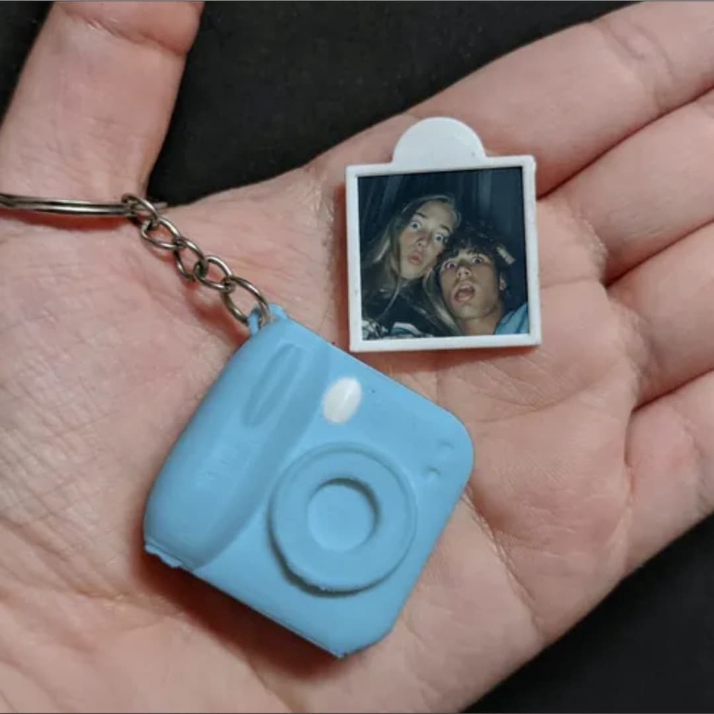 Chaveiro Câmera com Foto | Shopee Brasil