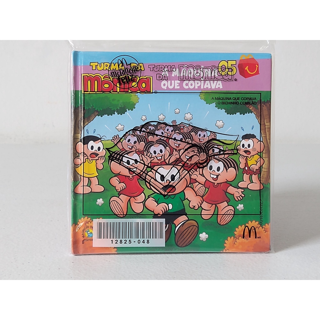 Livro Turma da Mônica | Mc Donalds | Mcdonald´s | Mc Lanche Feliz ...