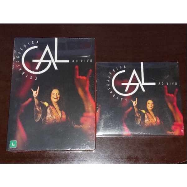 DVD + CD DUPLO gal costa estratosferica lacrado | Shopee Brasil