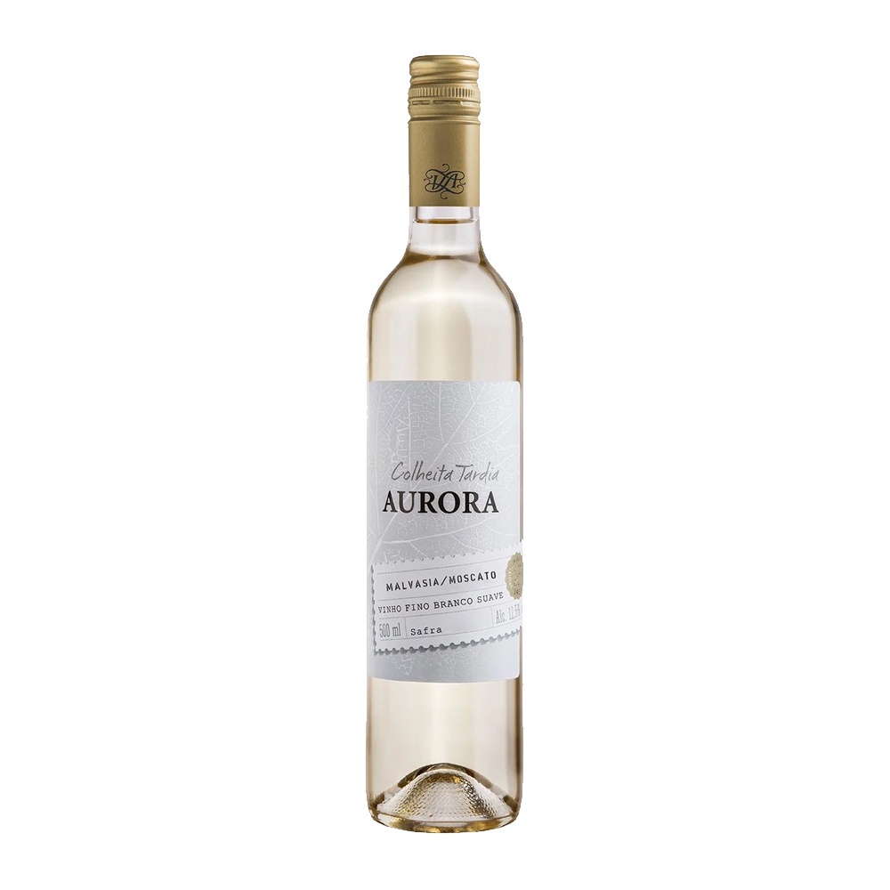 Vinho Branco Suave Doce Aurora Colheita Tardia 500ml | Shopee Brasil