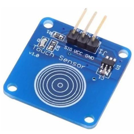 Teclado Sensor Touch Capacitivo Ttp223b Arduíno, Arduino Mega, Arduino ...