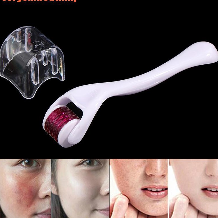 Dermaroller derma roller dermarole 540 1.0 mm Cuidado Facial Micro Agulhamento | Shopee Brasil