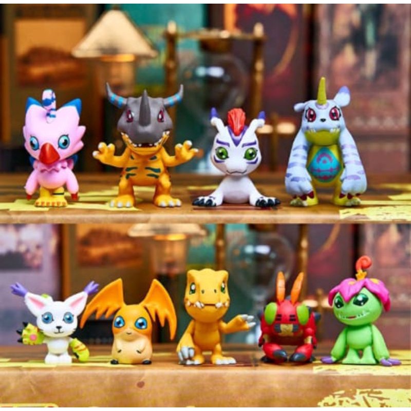 Boneco Digimon Agmon/patmon/gomamon/tailmon miniaturas colecionáveis ...