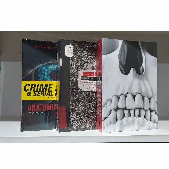 Anatomia do Mal + Casos de Família + Arquivos Serial Killers - Capa ...