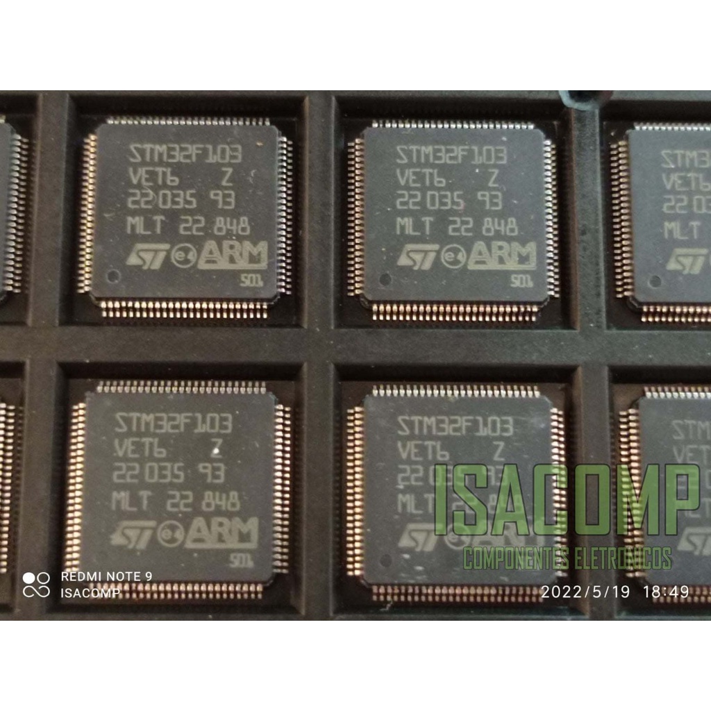 20x Circuito Integrado Stm32f103vet6 Stm32f103 Smd St | Shopee Brasil
