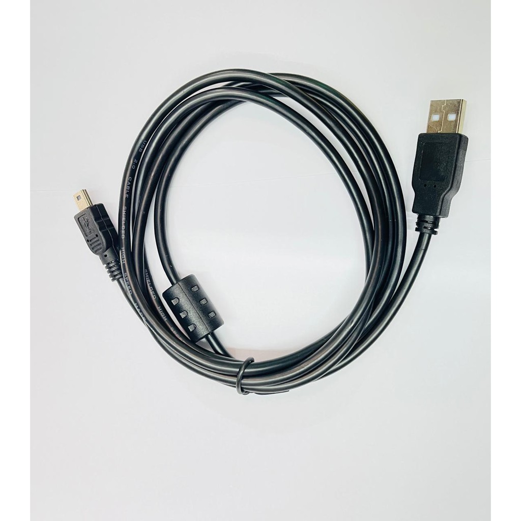 Cabo Mini Usb 5p 1.5m Blindado Com Filtro Alta Velocidade | Shopee Brasil